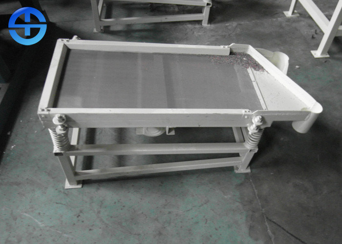 100% Separating Rate 0.18kw 600*1900mm Screen Shaker Separator