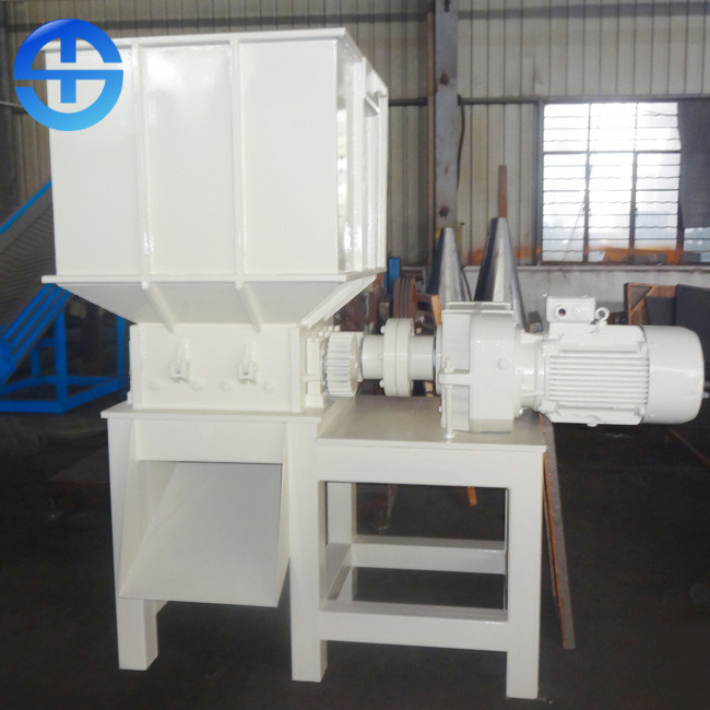45 Kw Dual Shaft Shredder Iron Shredder Machine 20 R/Min Low Speed ...