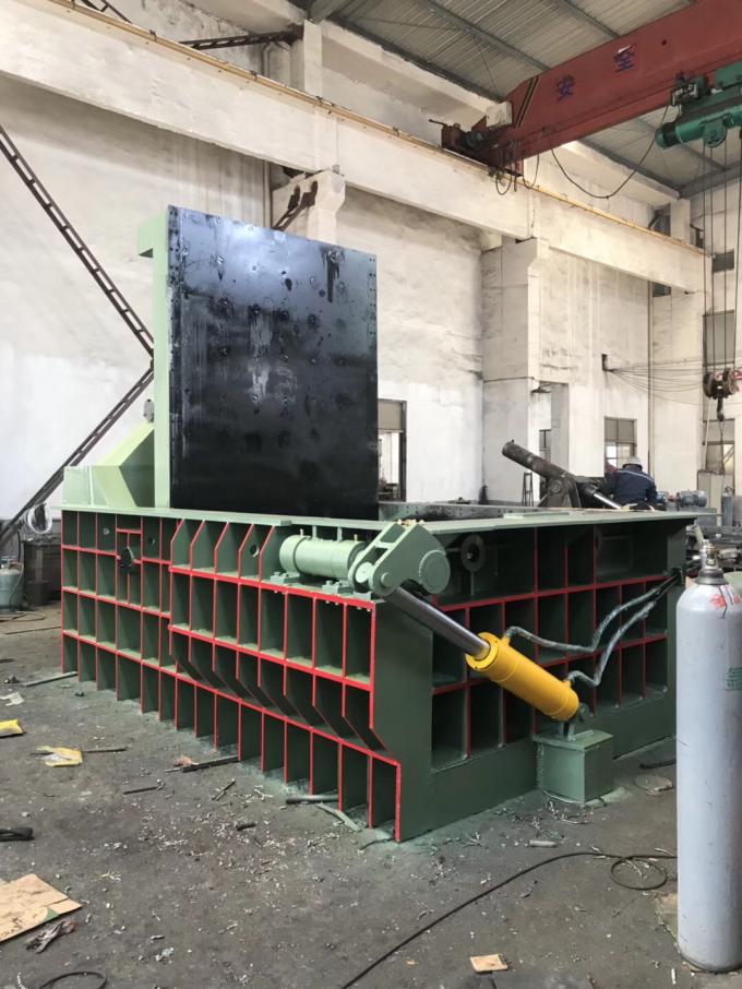 Full Automatic Scrap Metal Press Machine Scrap Steel Baler Simple Operate